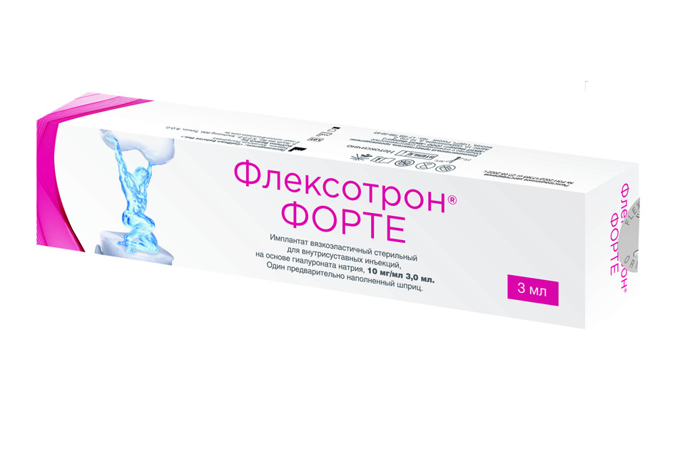 Флексотрон Форте раствор для внутрисуставного введения 10мг/мл 3мл №1 ...