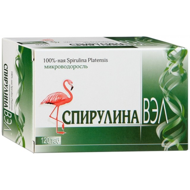 Спирулина Вэл таблетки №120 купить в Москве по цене от 486 рублей