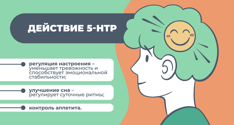 5-HTP (5-Гидрокситриптофан): для чего принимать, свойства, побочные ...