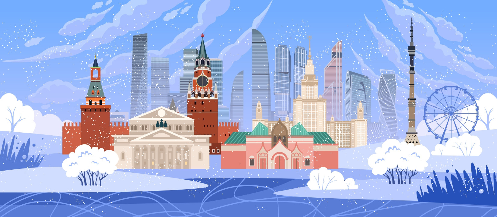 Москва: золотые купола и энергия столицы